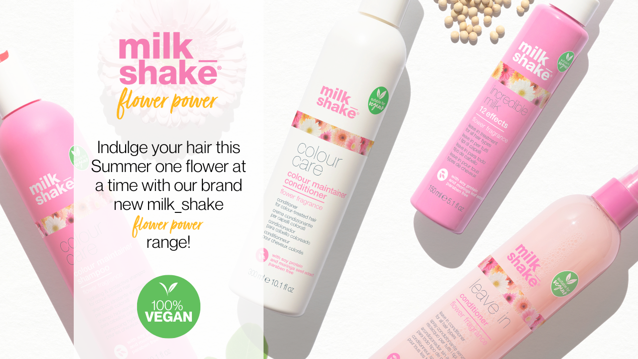Introducing our first ever Vegan range... milk_shake flower power 🌸💐