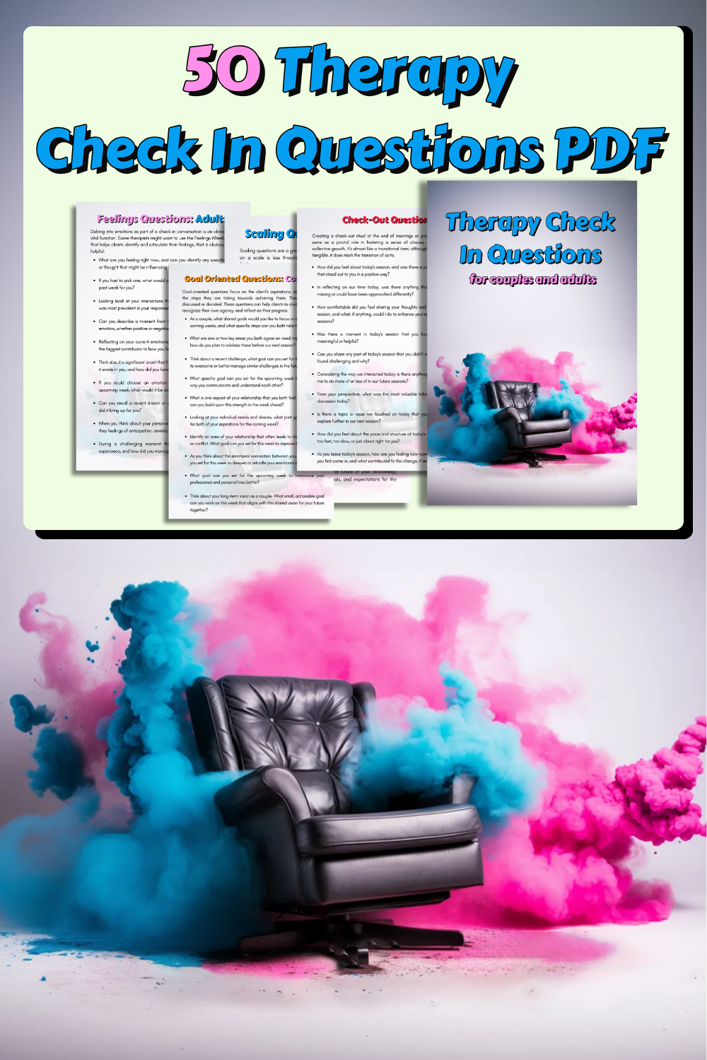 The Ultimate Therapy Check-In Questions PDF