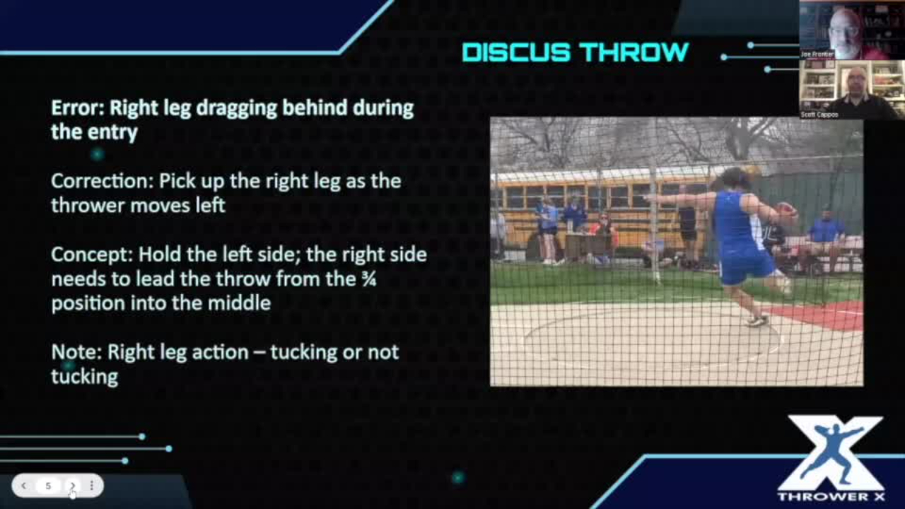 Discus Throw Common Errors and Corrections