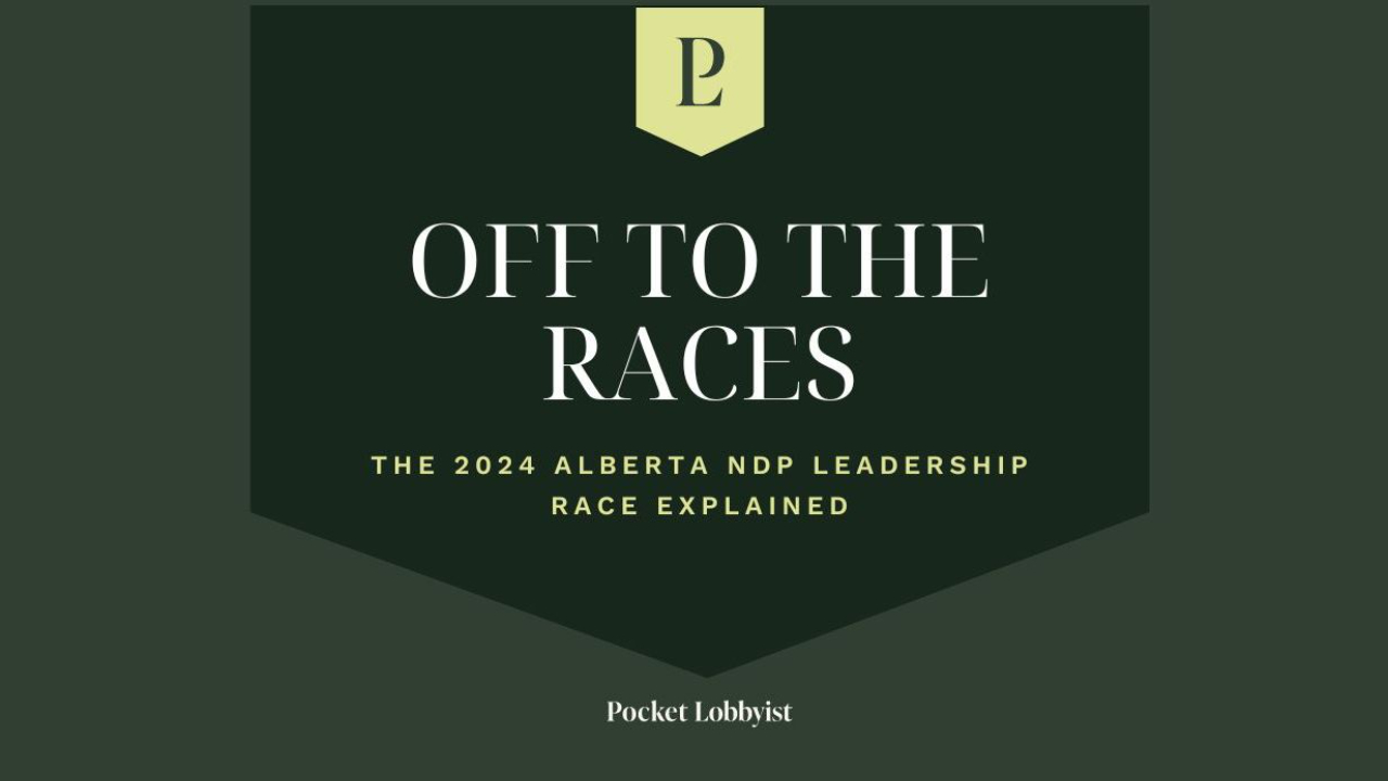 OFF TO THE RACES: The 2024 Alberta NDP Leadership Race Explained