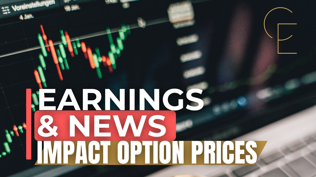 How Earnings and News Impact Options Prices (Yiddish)