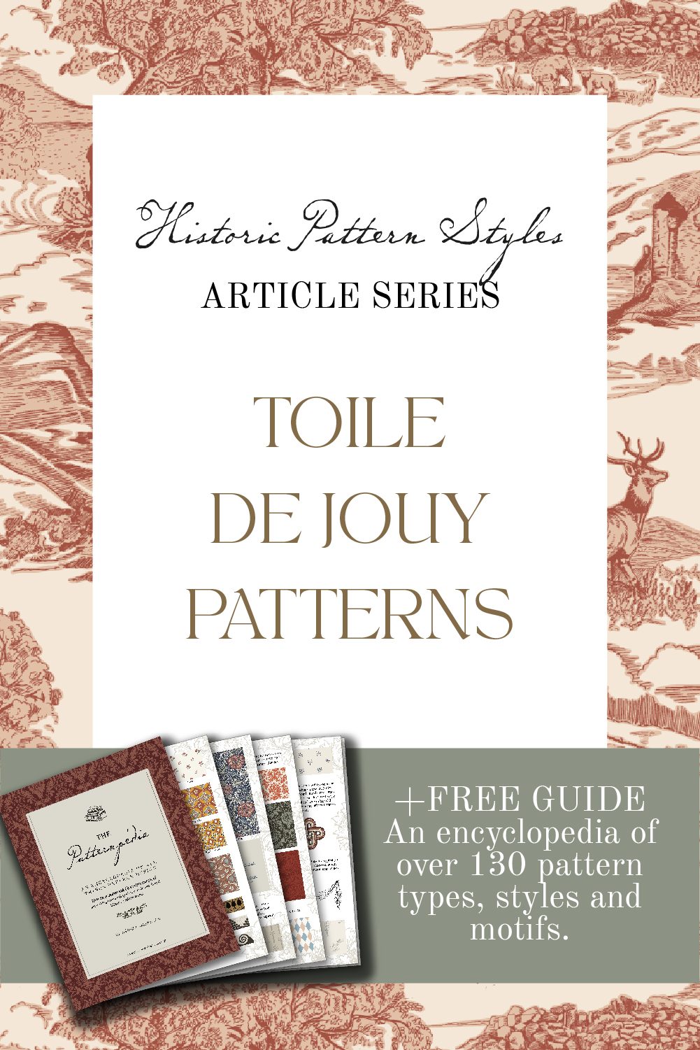 Historic Pattern Styles: Toile de Jouy