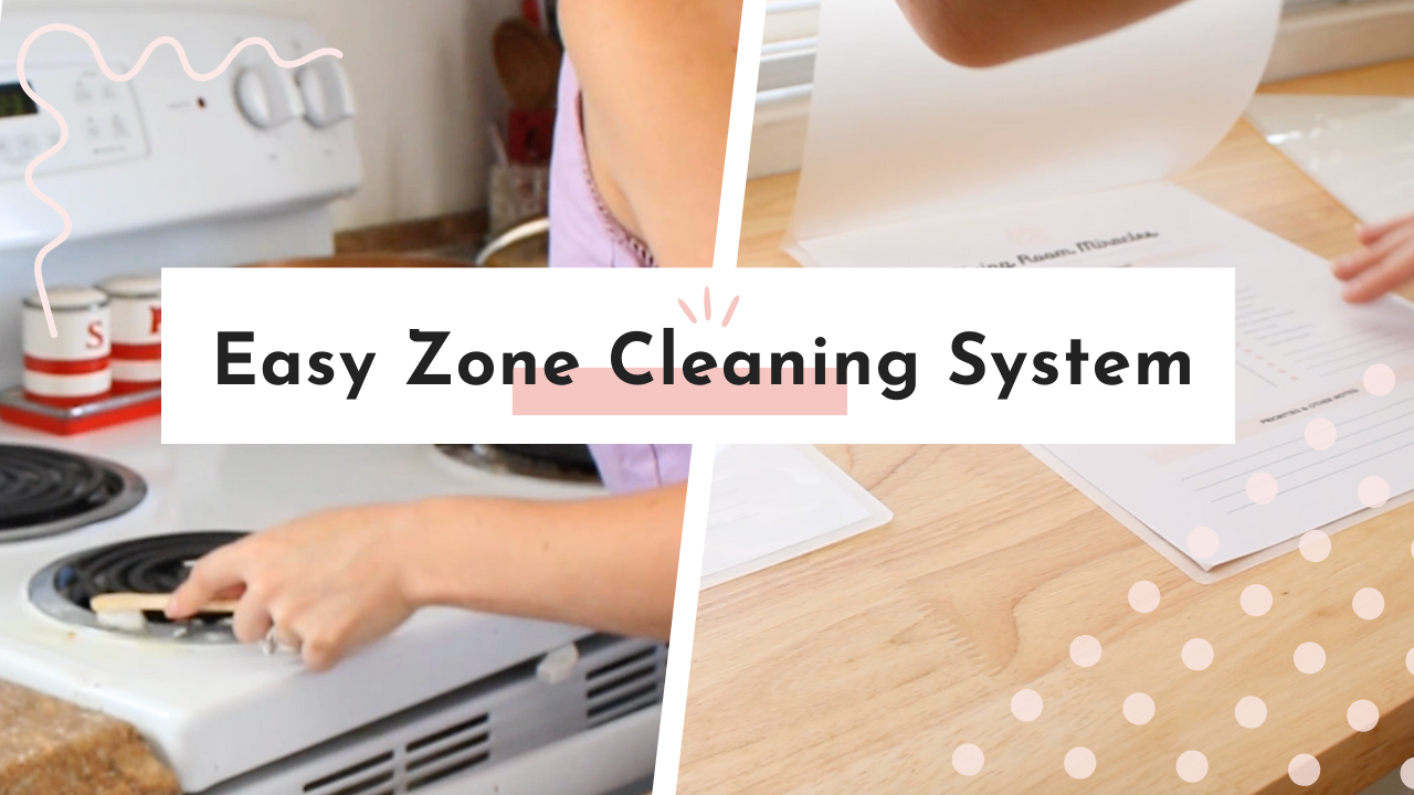 The Simple Zone Cleaning Routine | The Perfect Cleaning Schedule if you ...