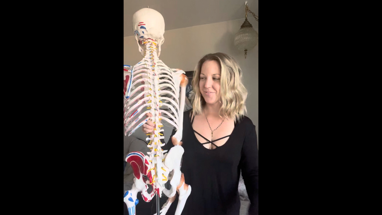 Posterior Line in the Body