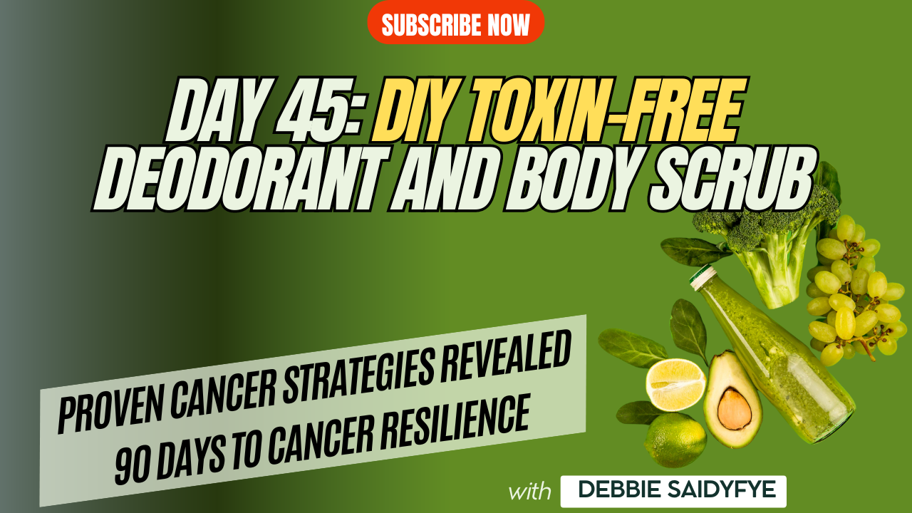 DIY Toxin-Free Deodorant and Body Scrub