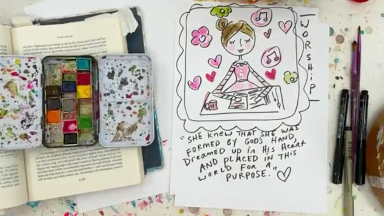 Let's Draw a Journal Girl!