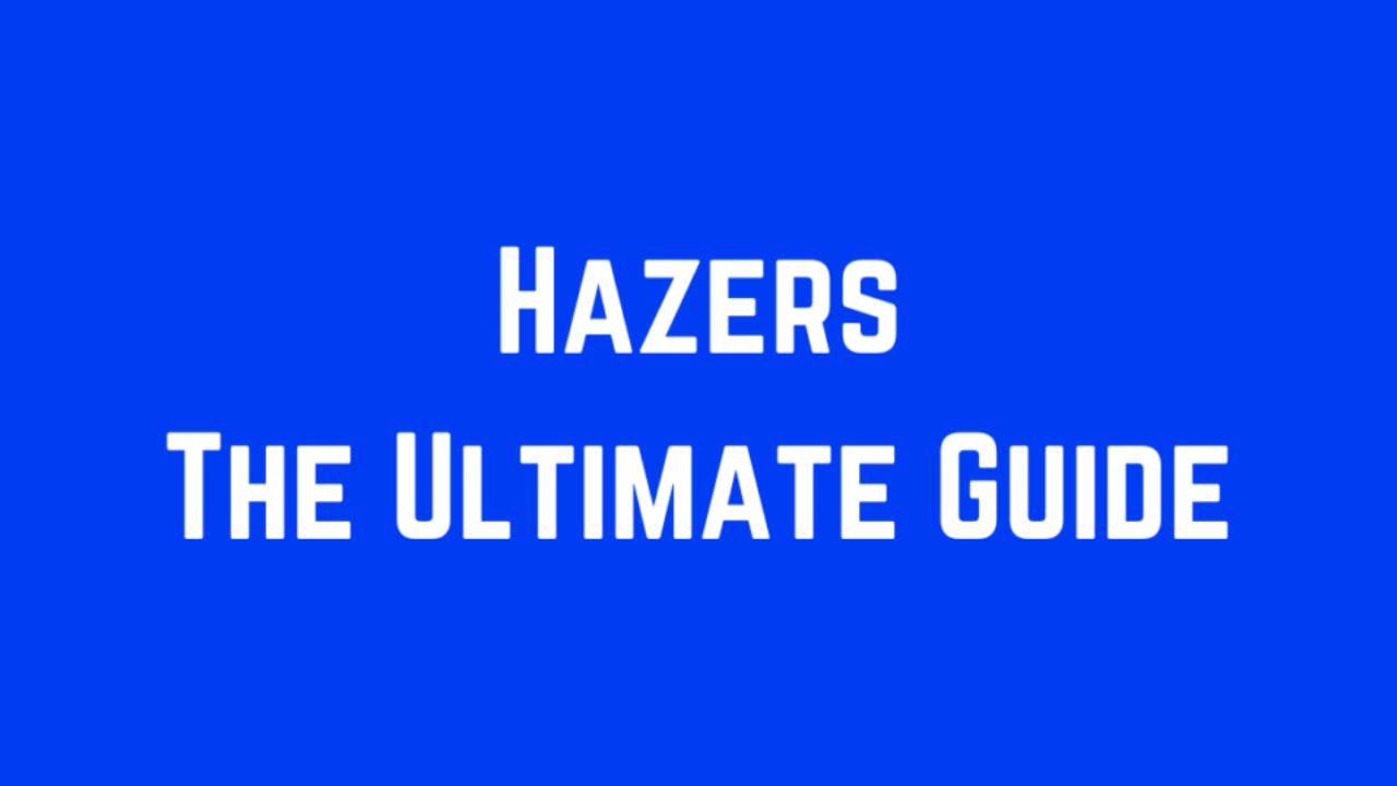 Hazers – Oil or Water Based? – The Ultimate Guide