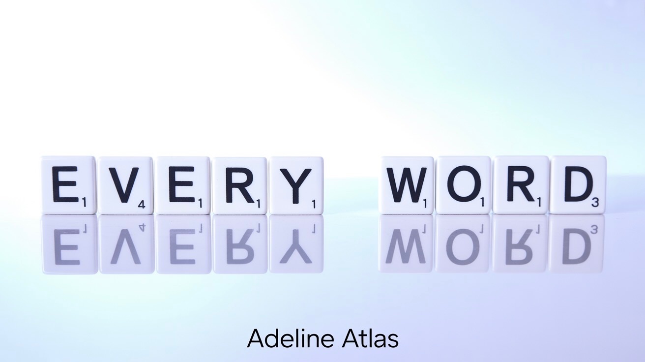 Every word By Adeline Atlas (SOS: School Of Soul)
