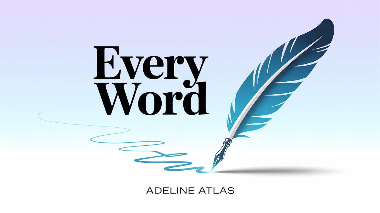 Every word By Adeline Atlas (SOS: School Of Soul)