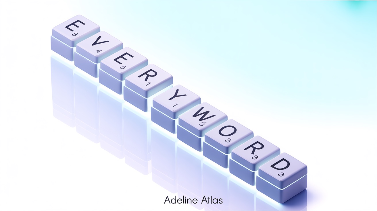 Every word By Adeline Atlas (SOS: School Of Soul)