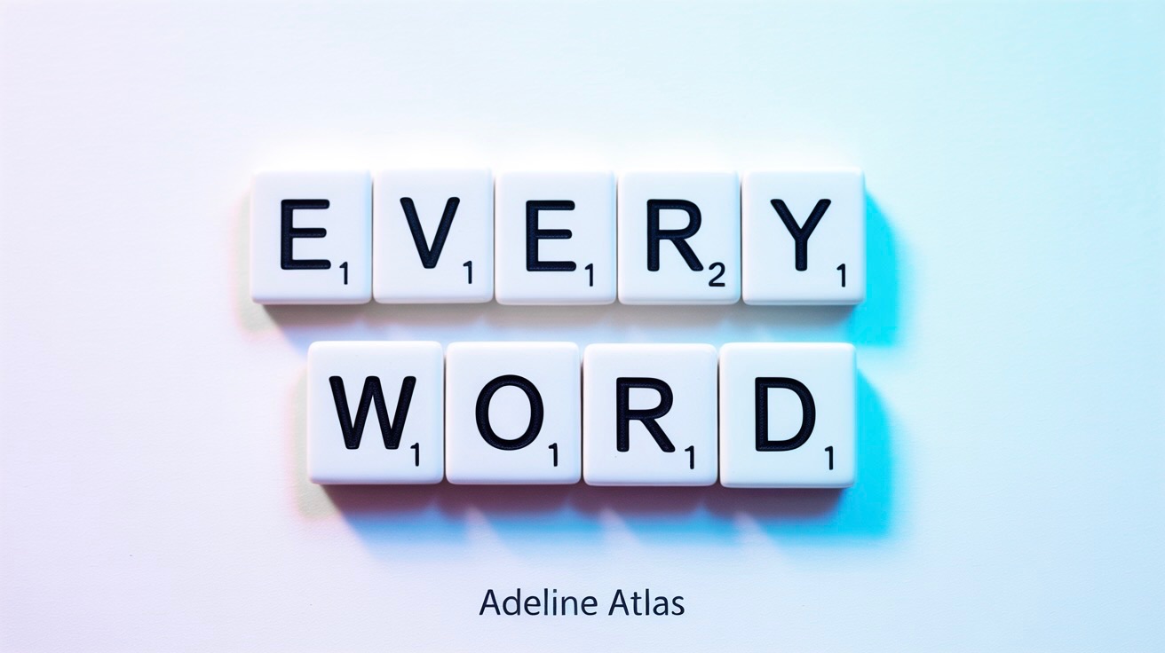 Every word By Adeline Atlas (SOS: School Of Soul)