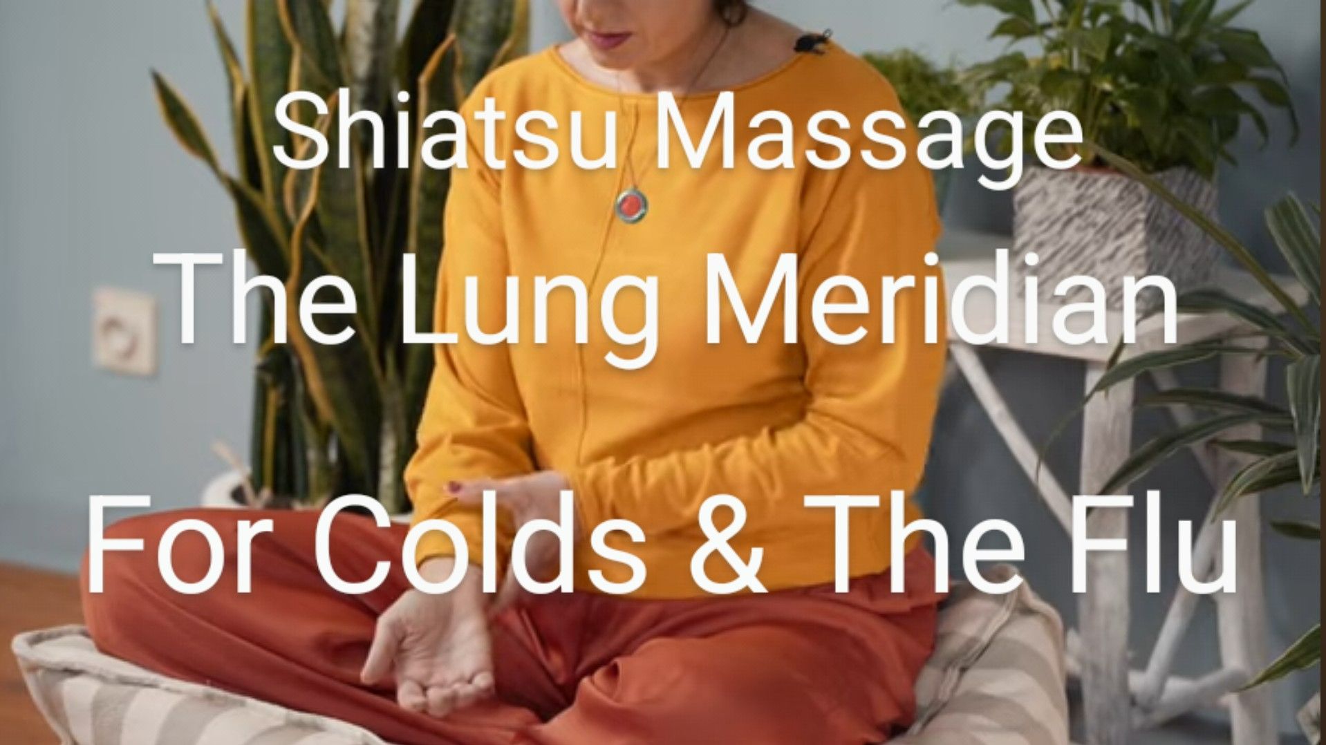 Shiatsu Massage: The Lung Meridian For Colds & The Flu
