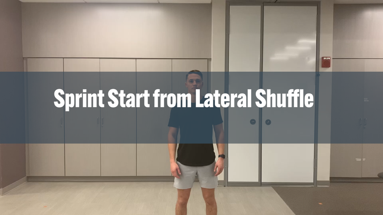 lateral shuffle run