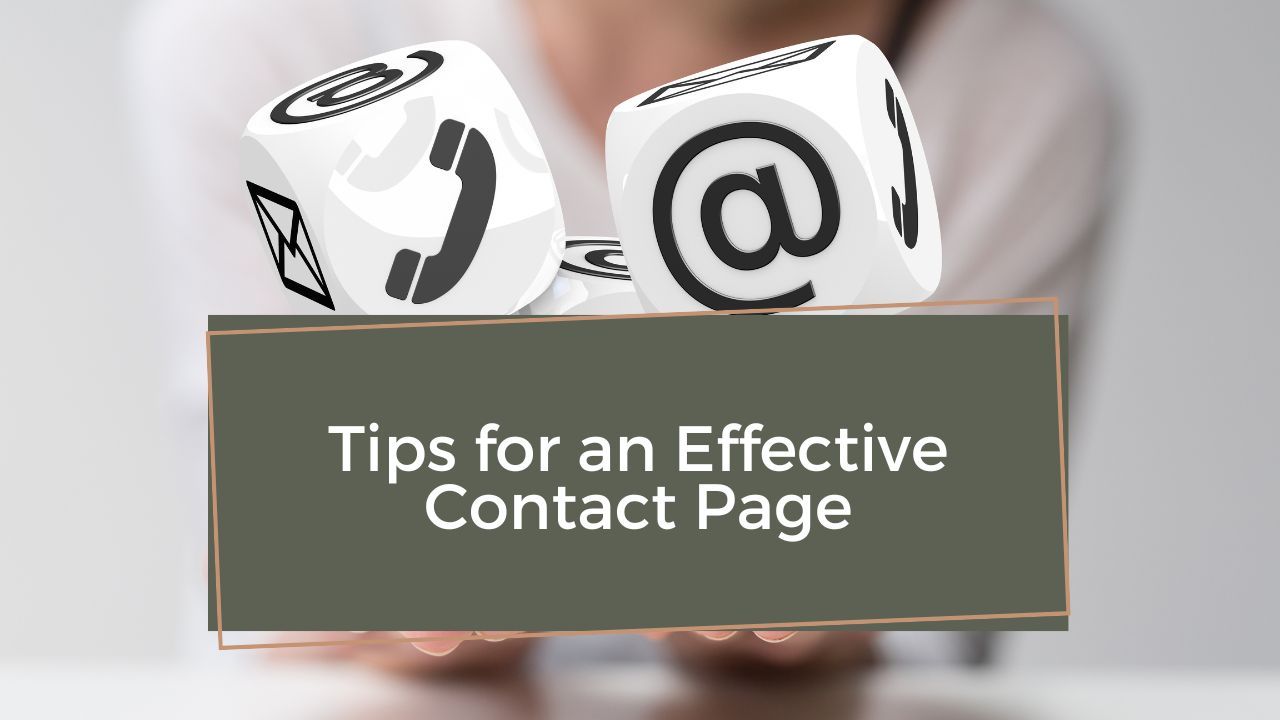 Tips for an Effective Contact Page