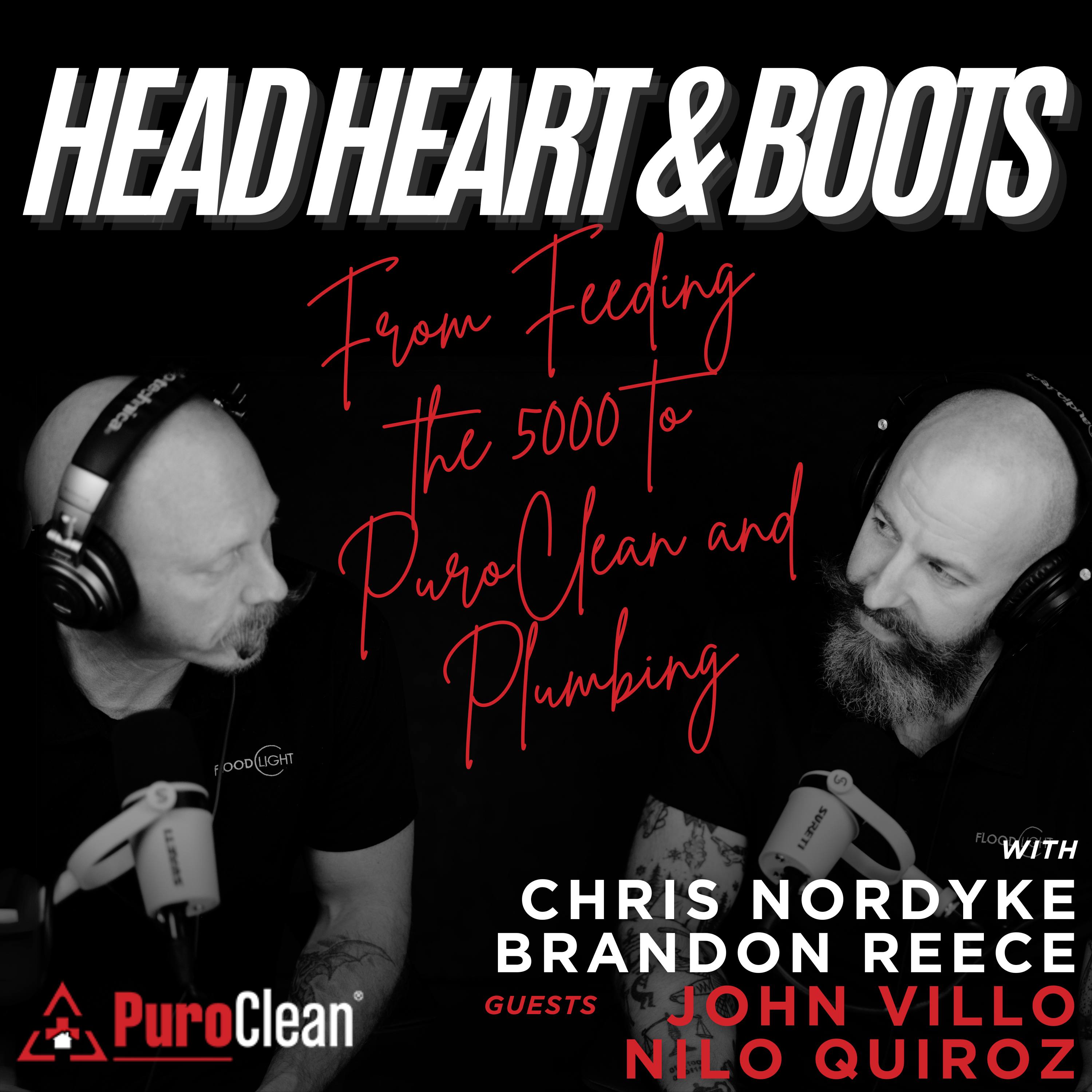 Ep 189 - "From Feeding the 5000 to PuroClean and Plumbing" - Head Heart ...