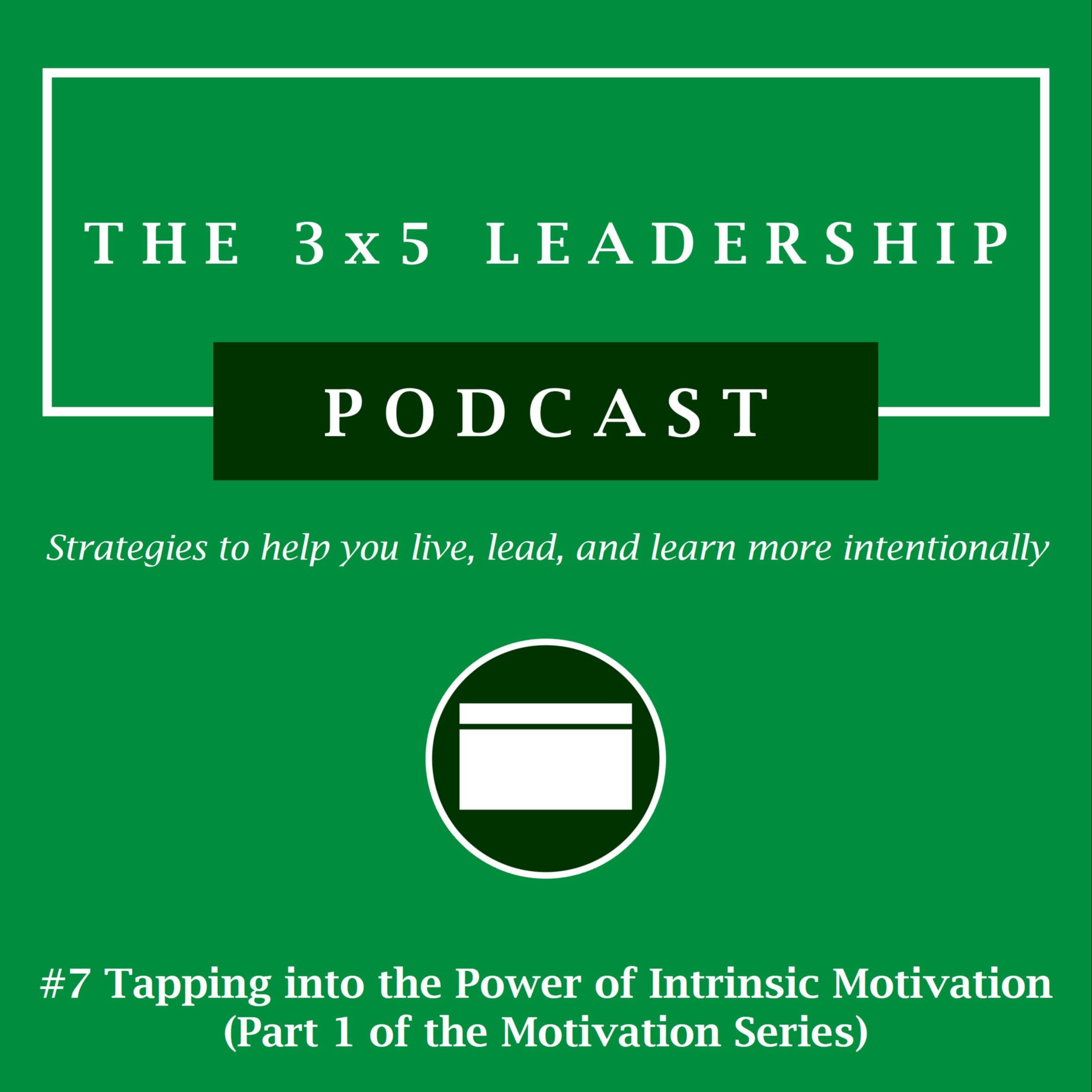 #7 Tapping into the Power of Intrinsic Motivation (Part 1 of the ...