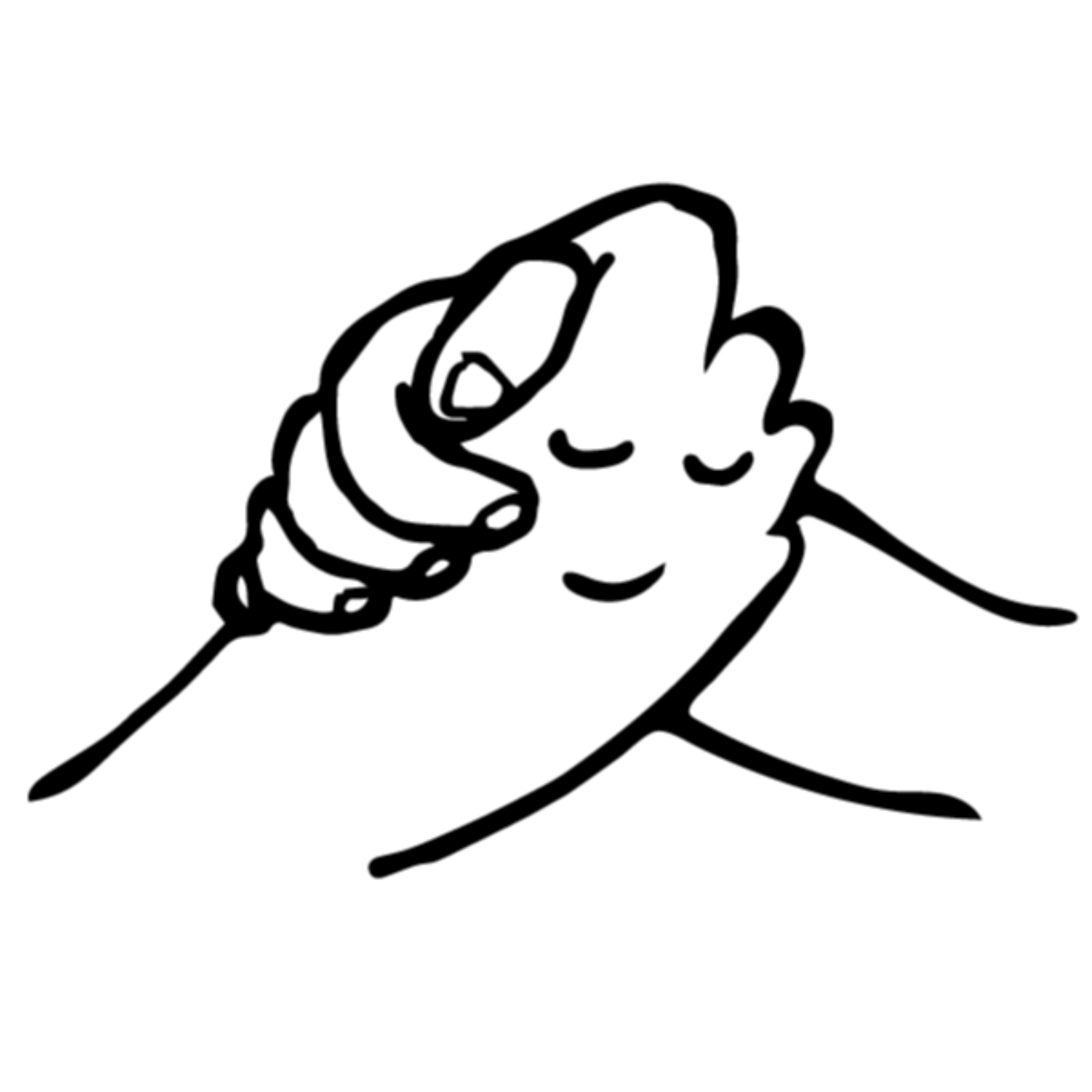 Hands Folded In Lap Clipart