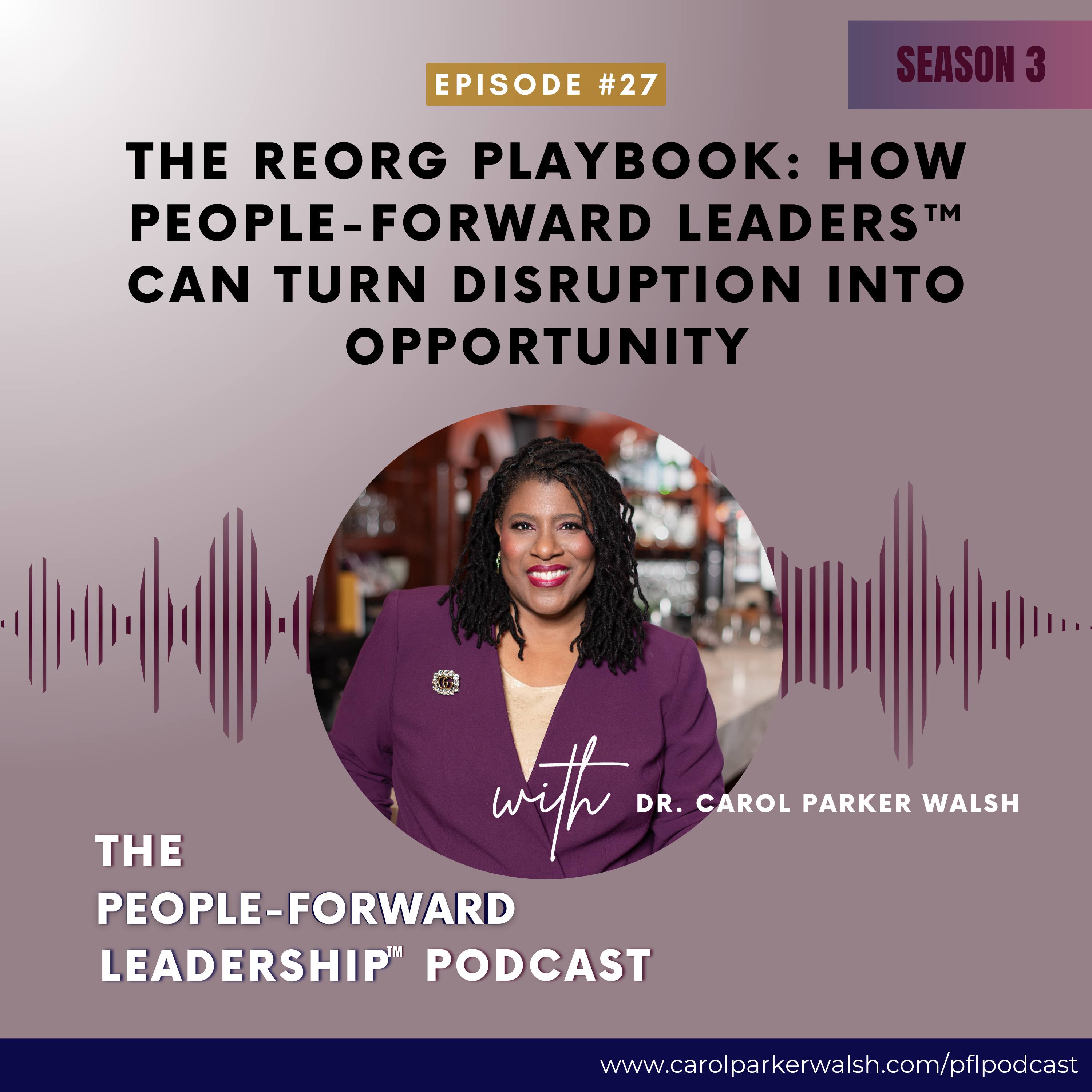 The Reorg Playbook - How People-Forward Leaders Can Turn Disruption ...