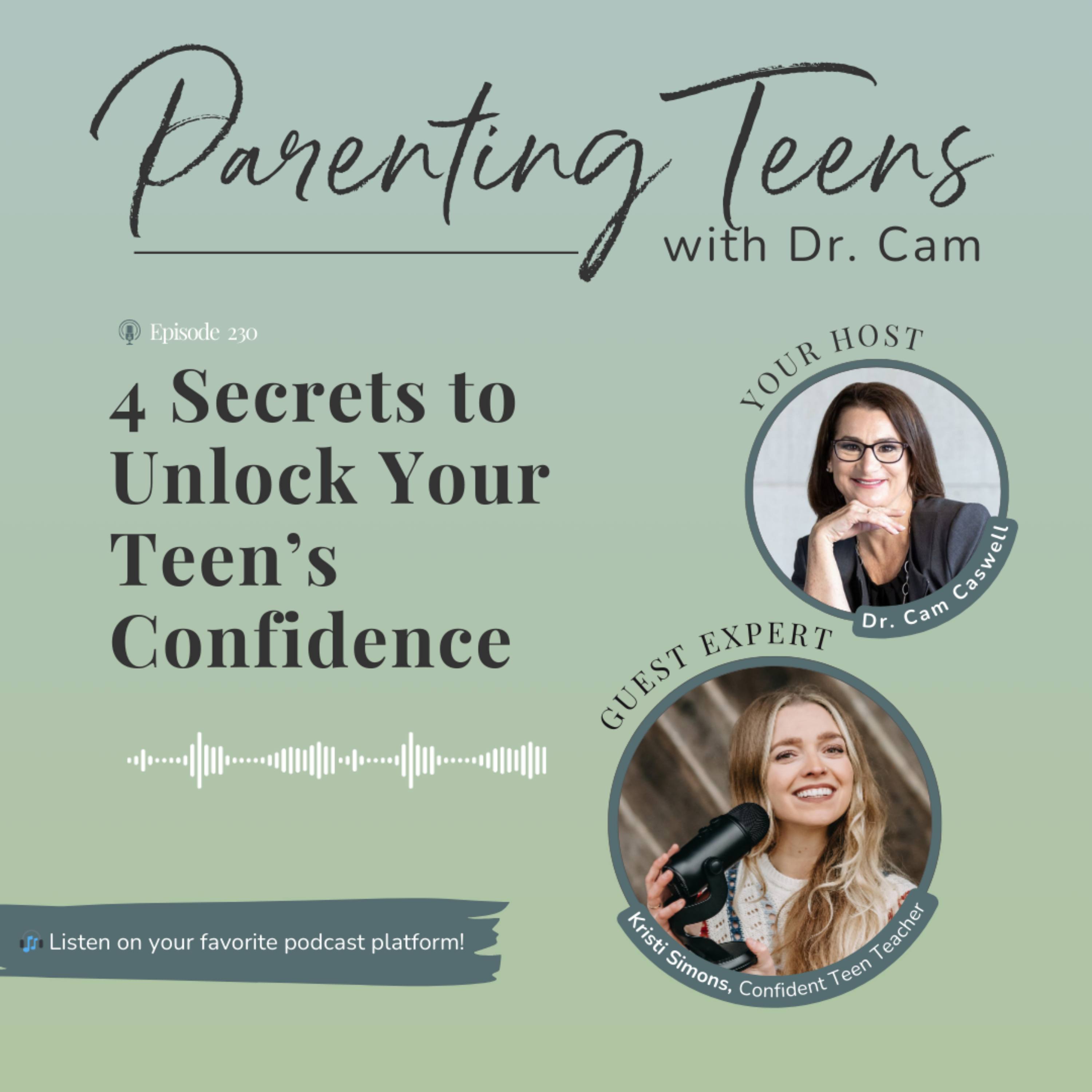 4 Powerful Secrets to Boost Your Teen’s Confidence and Self-Esteem