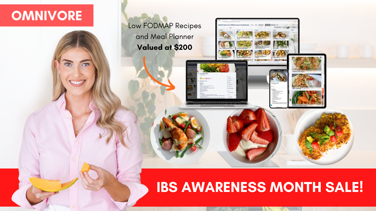IBS & FODMAP Online Dietitian Chelsea McCallum