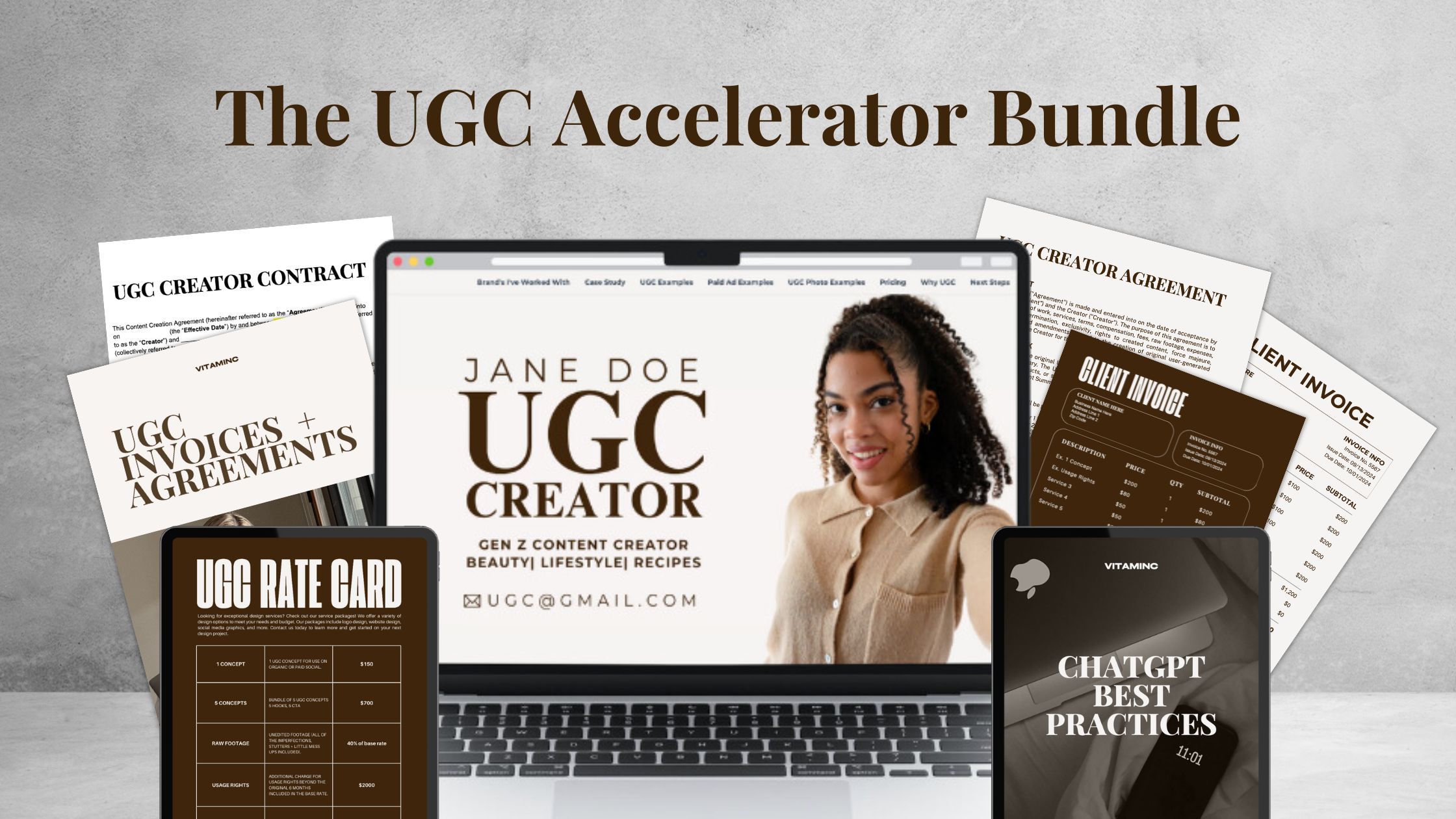 VITAMINC UGC Academy + UGC Masterclass | Become a UGC Creator in 2025