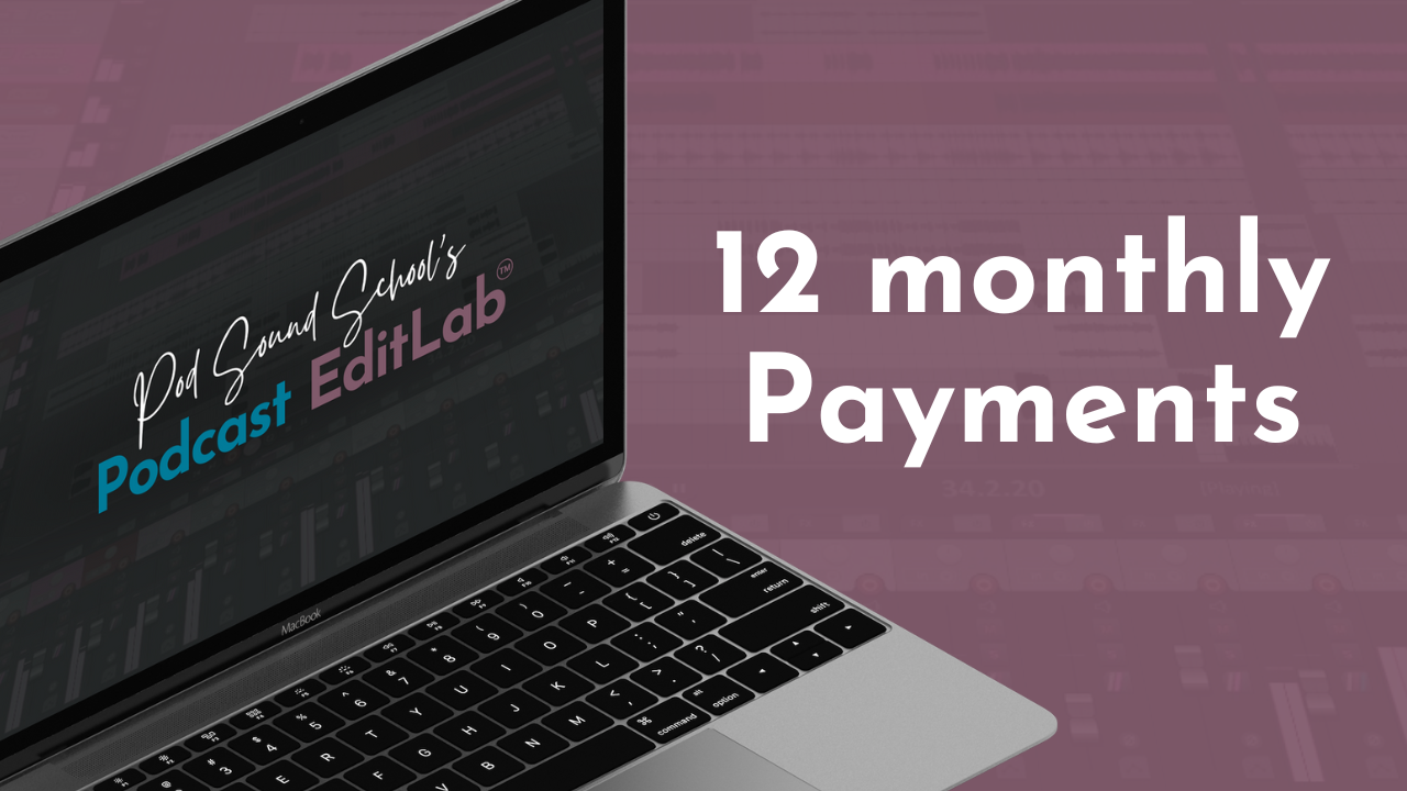 Pod Sound School's Podcast EditLab