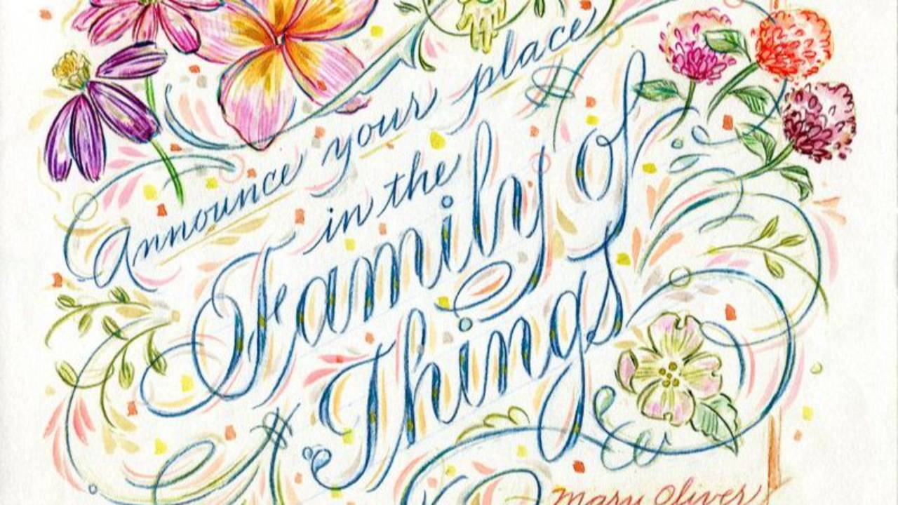 Flora: Blooming Letters with Anne Davnes | Learn Calligraphy