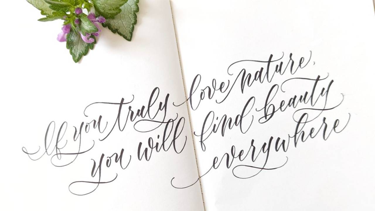 Modern Brush Calligraphy | Learn Calligraphy