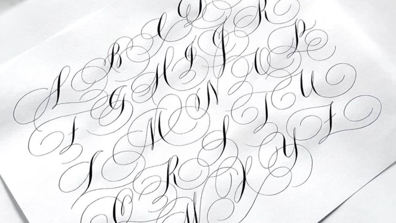 Flourished Capitals with Suzanne Cunningham | Learn Calligraphy