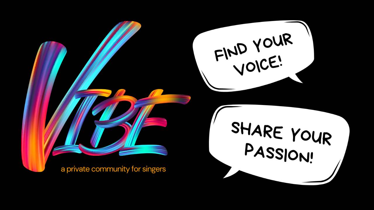 The ViBE singing community. Find your voice. Share your passion.