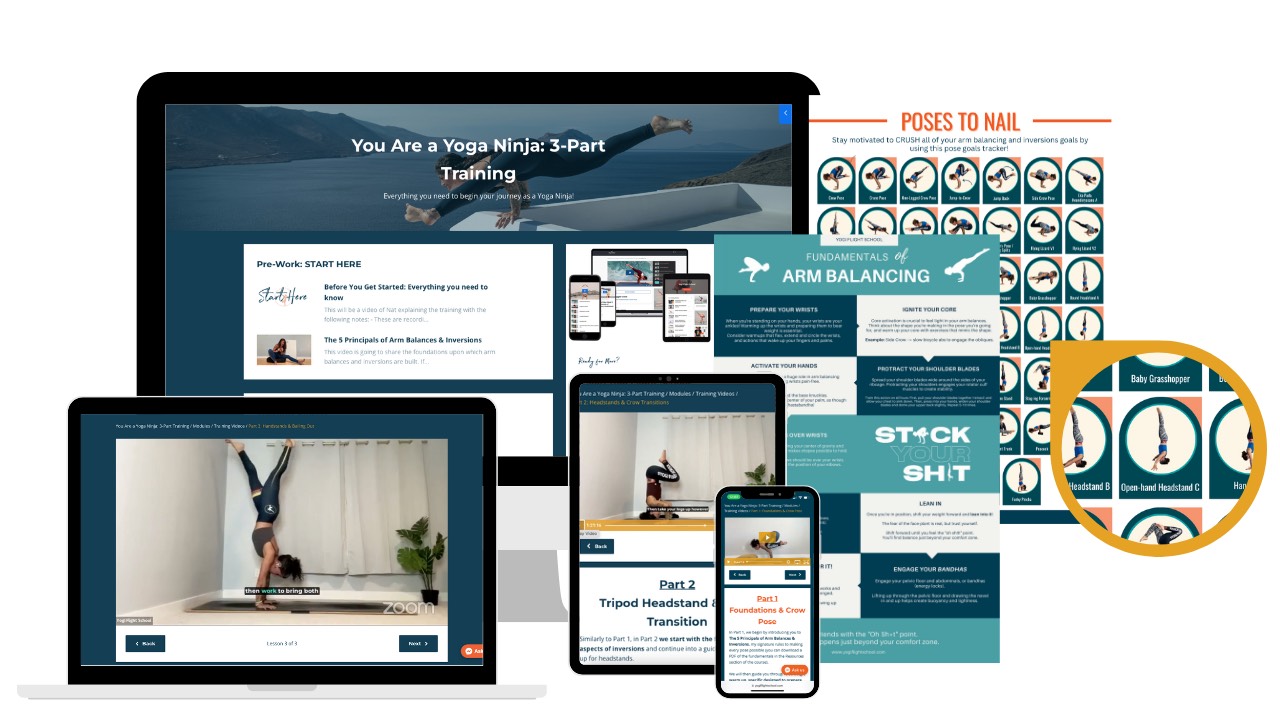 You Are a Yoga Ninja: 3-Part Training