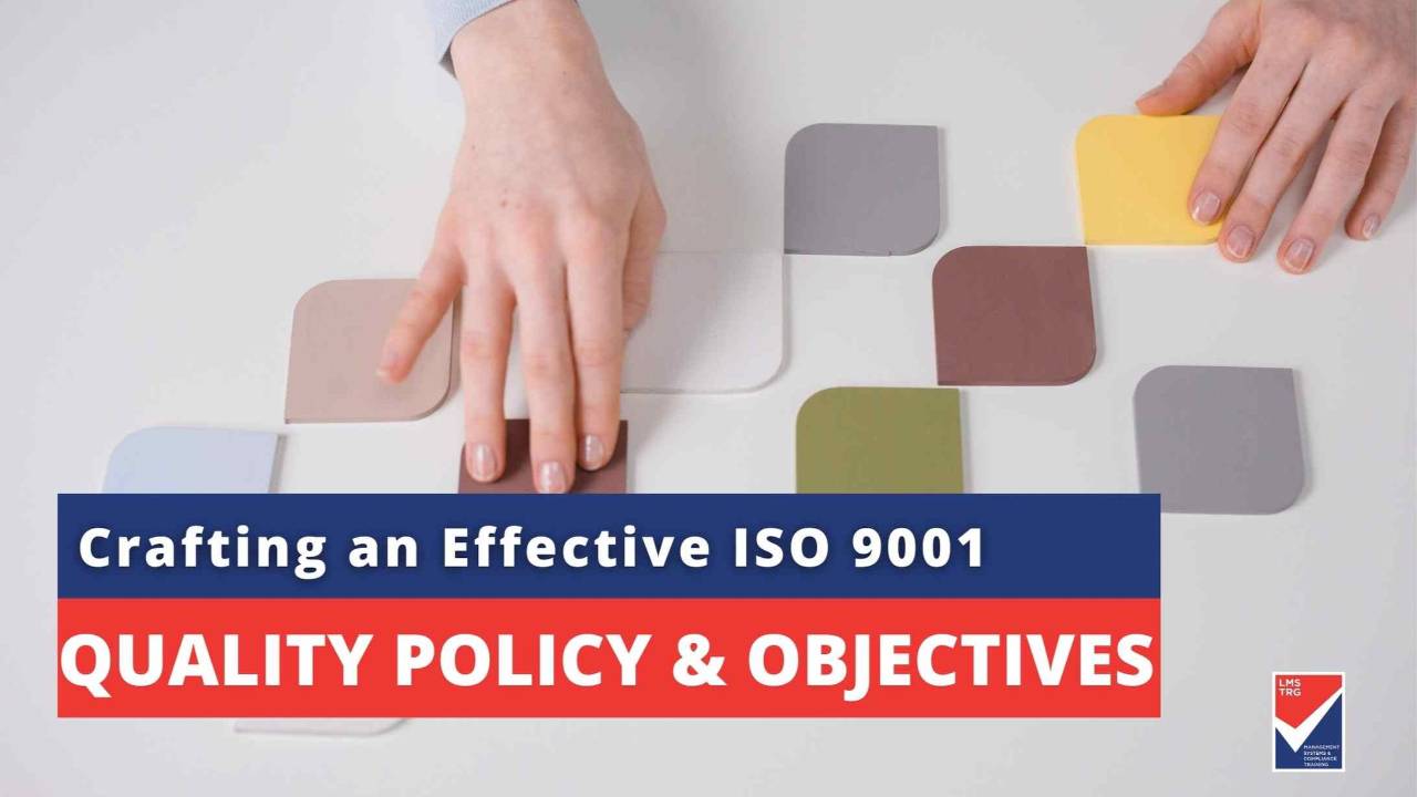 Crafting an Effective ISO 9001