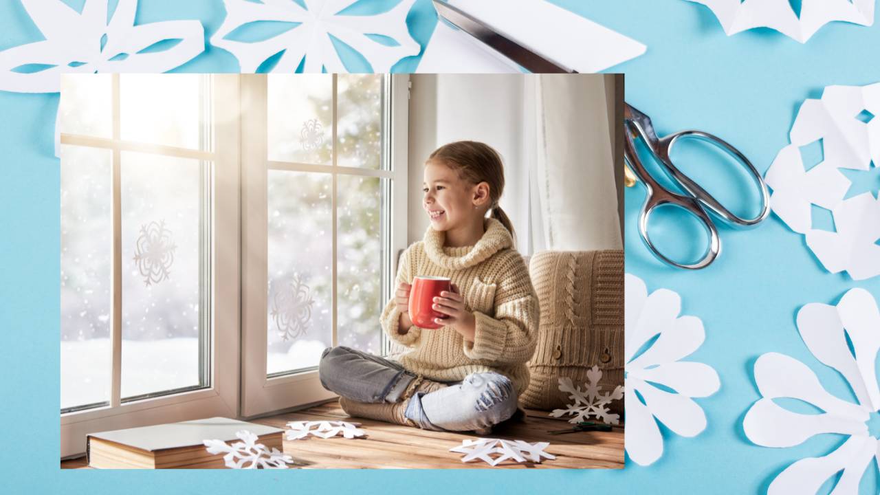 How to make snowflakes with your kids