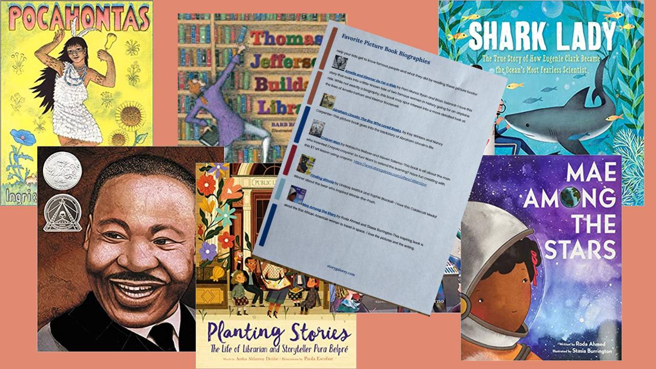 Picture book biographies
