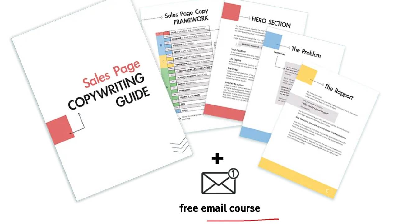 The Sale Page Framework that will boost your sales