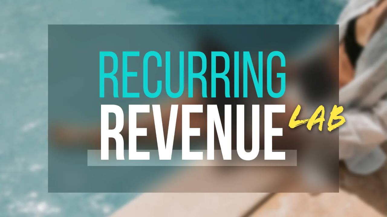 Recurring Revenue Lab | A 2-Day Workshop