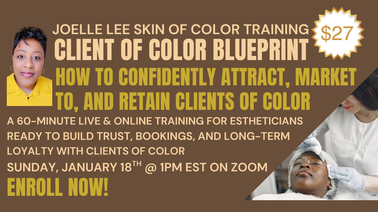 Client of Color Blueprint: Attract Market to & Retain Clients of Color
