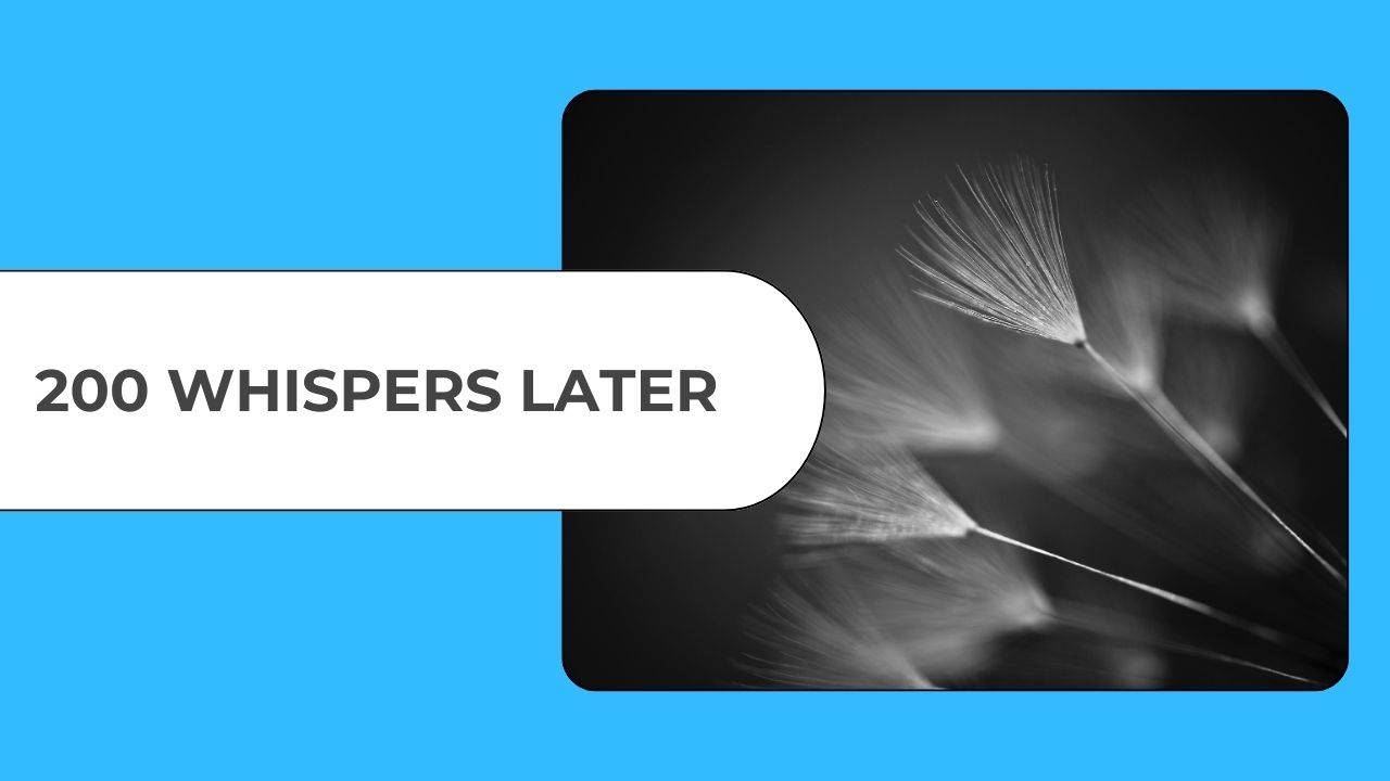 Weekly Whisper 200