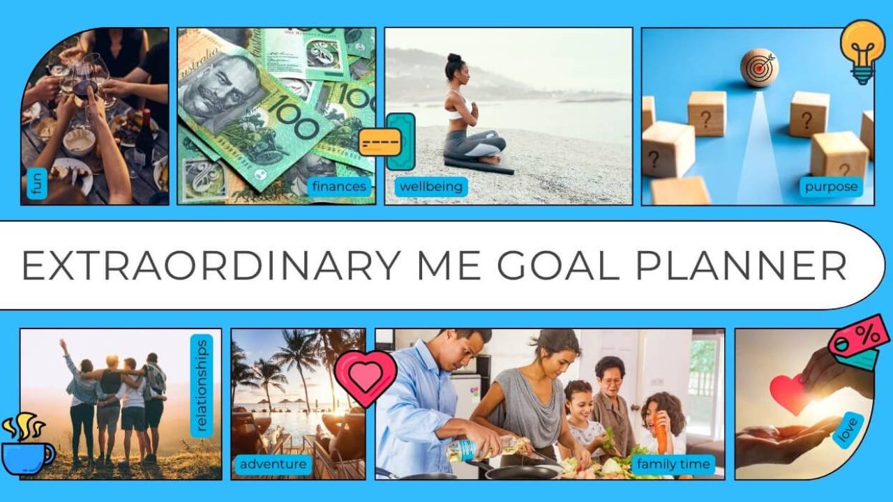 The Extraordinary Me New Year Goal Planner