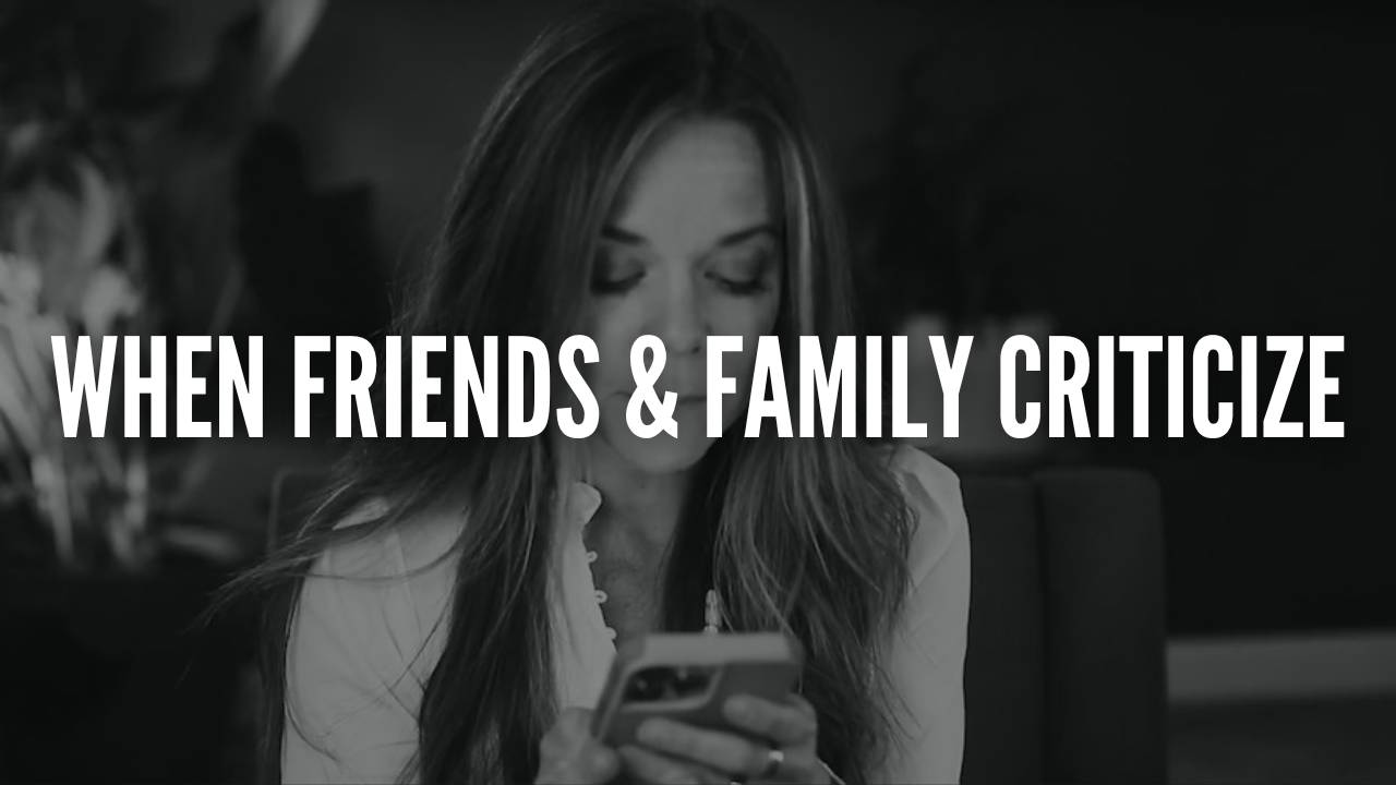 When Friends & Family Criticize Your Dreams | The Solo Episode
