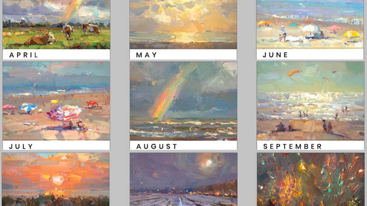 ART CALENDAR 2025