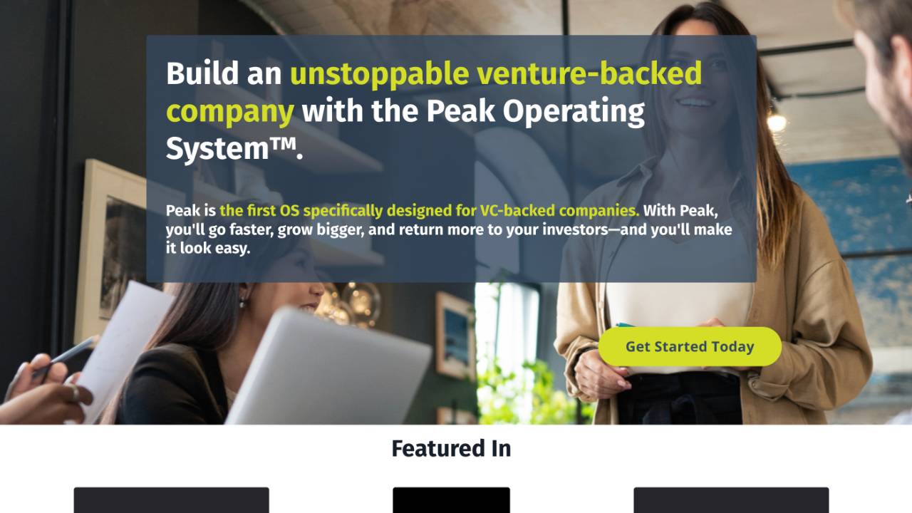 Collective Genius | Scale Faster with the Peak Operating System™