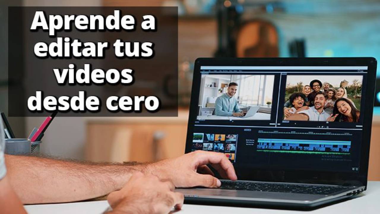 🟪 Curso online "Aprende a Editar Tus Vídeos desde Cero"