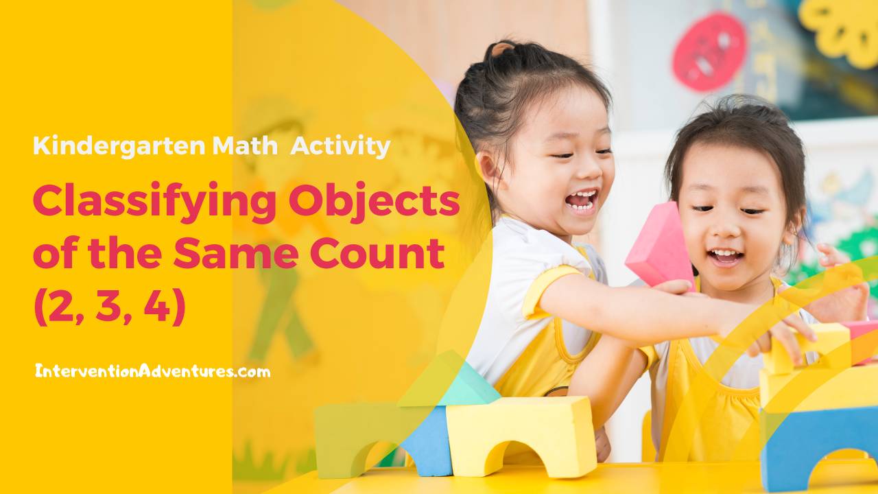 Classifying Objects of the Same Count (2, 3, 4)