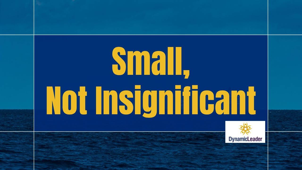 Small, Not Insignificant