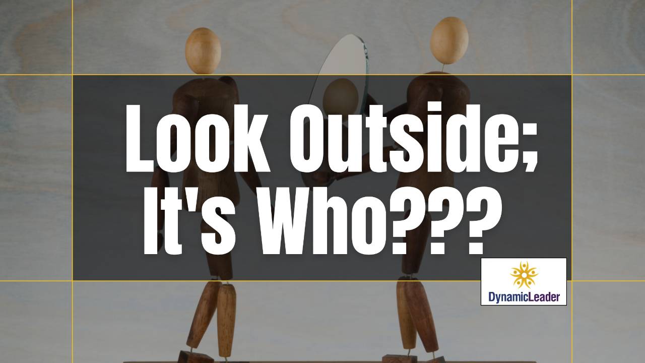 Look Outside, It’s Who???