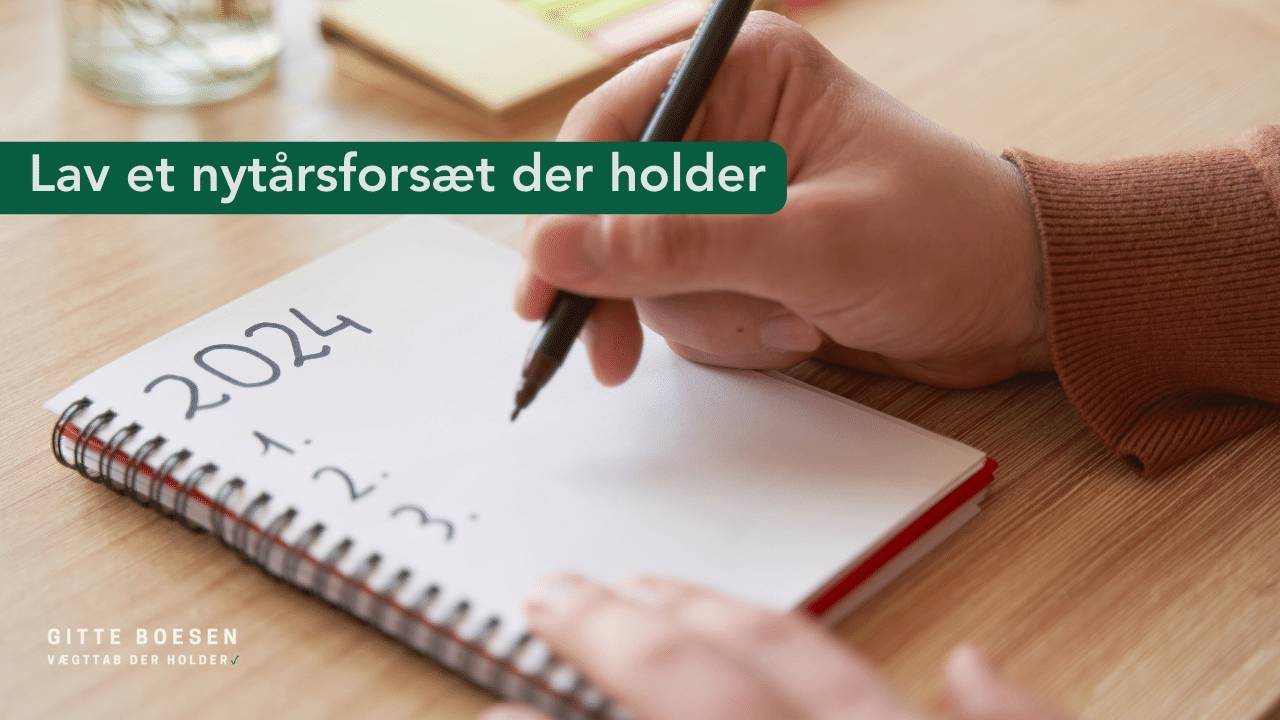 Lav et nytårsfortsæt der holder