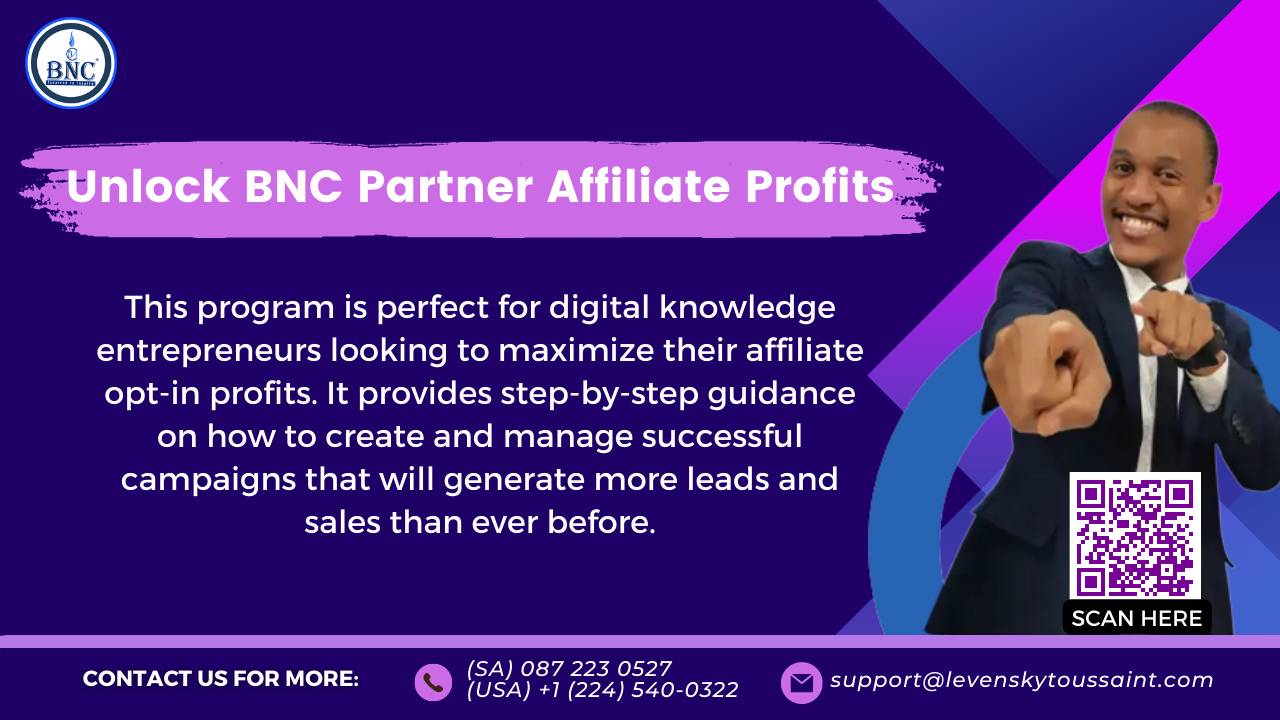 BNC PARTNER FREE APP PROMO