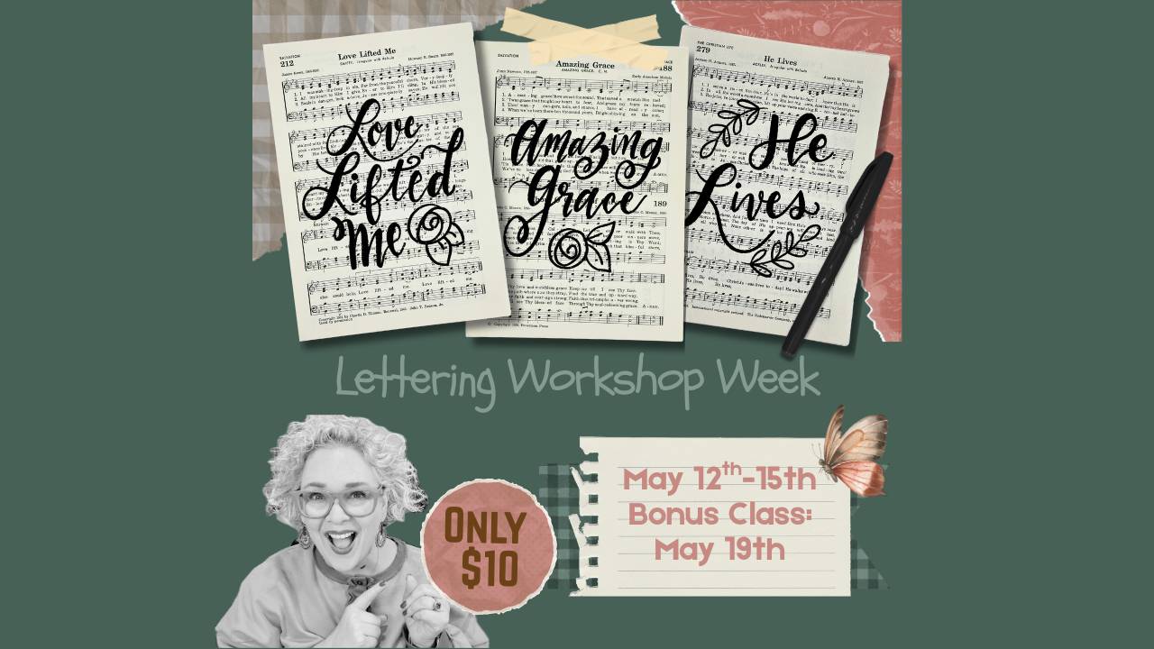 Lettered in Faith Hand Lettering Workshop