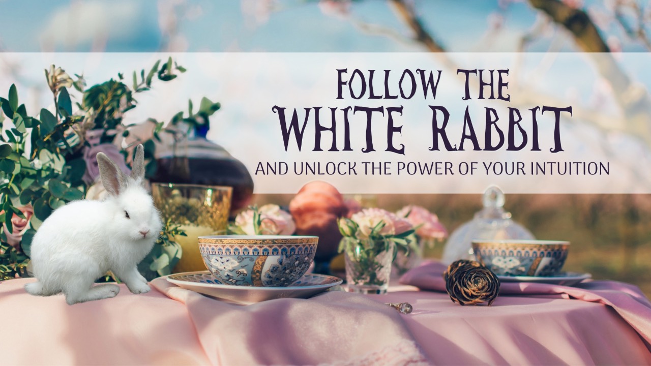 Follow the White Rabbit and Unlock Your Intuition